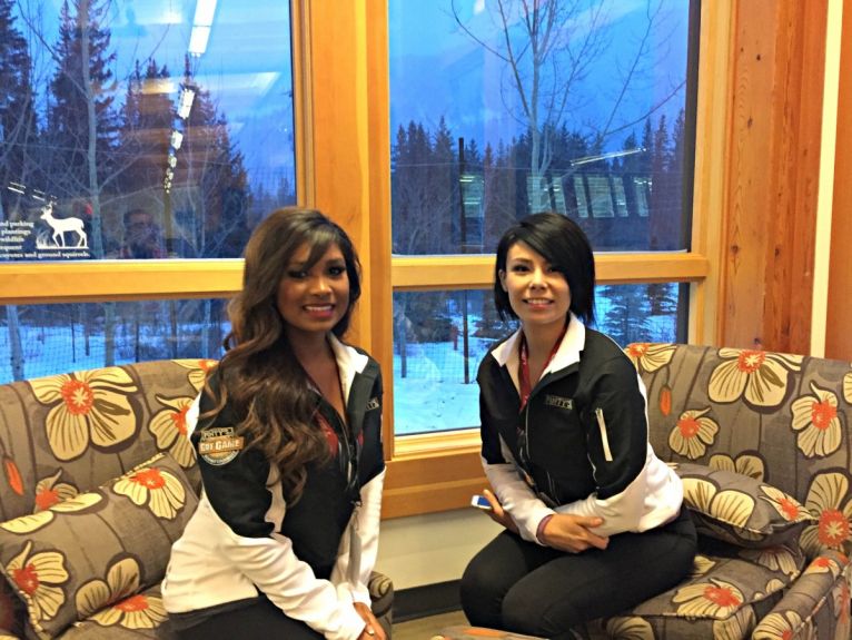 Pinty's Curling Championships with Banff Promo Models Feb.3-5